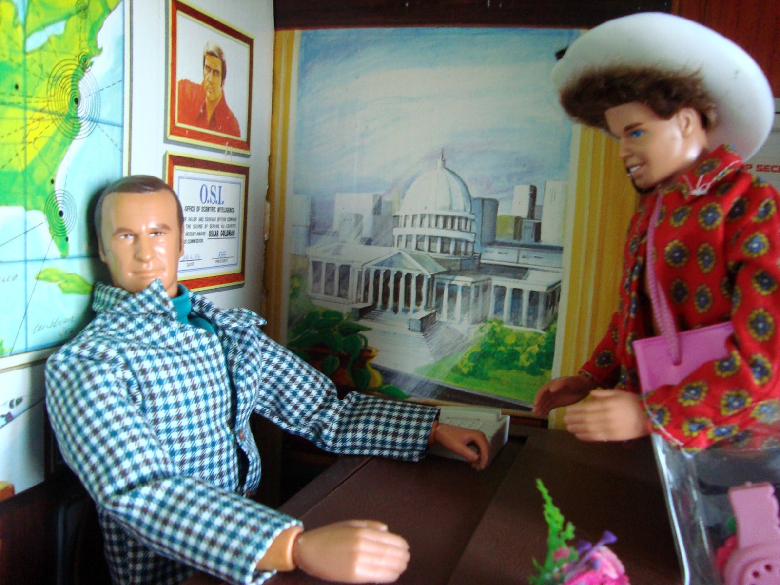 SUPER SHOGUN: ENTRETIEN D'EMBAUCHE CHEZ OSCAR GOLDMAN - ROMAN-PHOTO