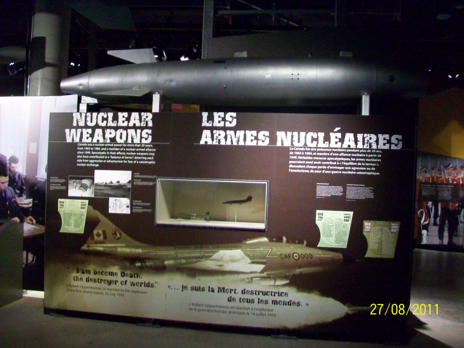 FROM MY WINDOW...: CANADIAN WAR MUSEUM - PART 2 - WW I - The Beginning