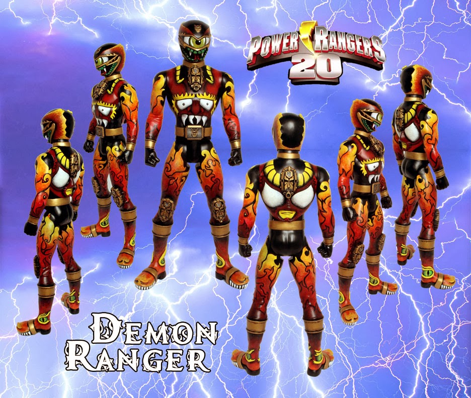 Power Rangers 20th Anniversary Custom by Mikie Graham