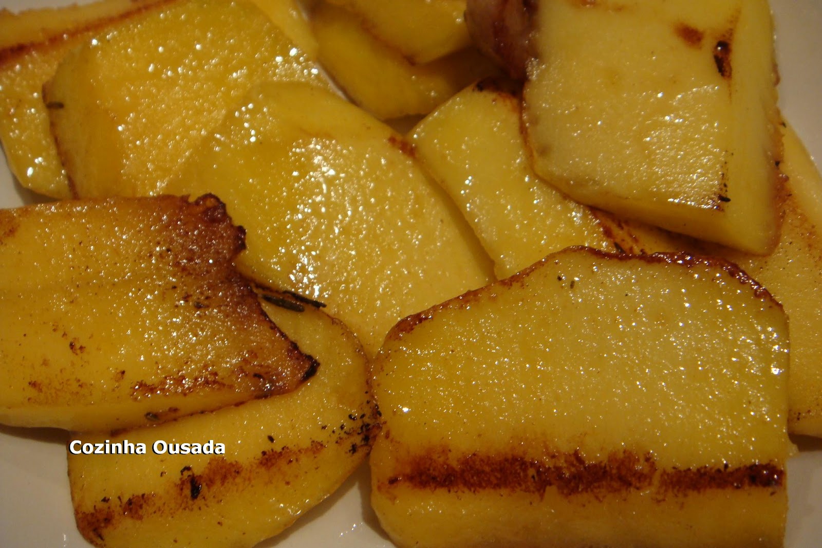 Cozinha Ousada: Magret guarnecido com Batatas e Manga