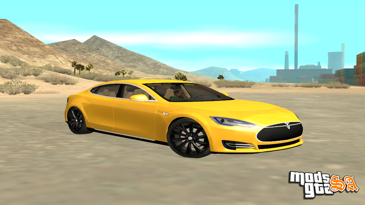 Mods GTA San Andreas: Tesla Model S 2014