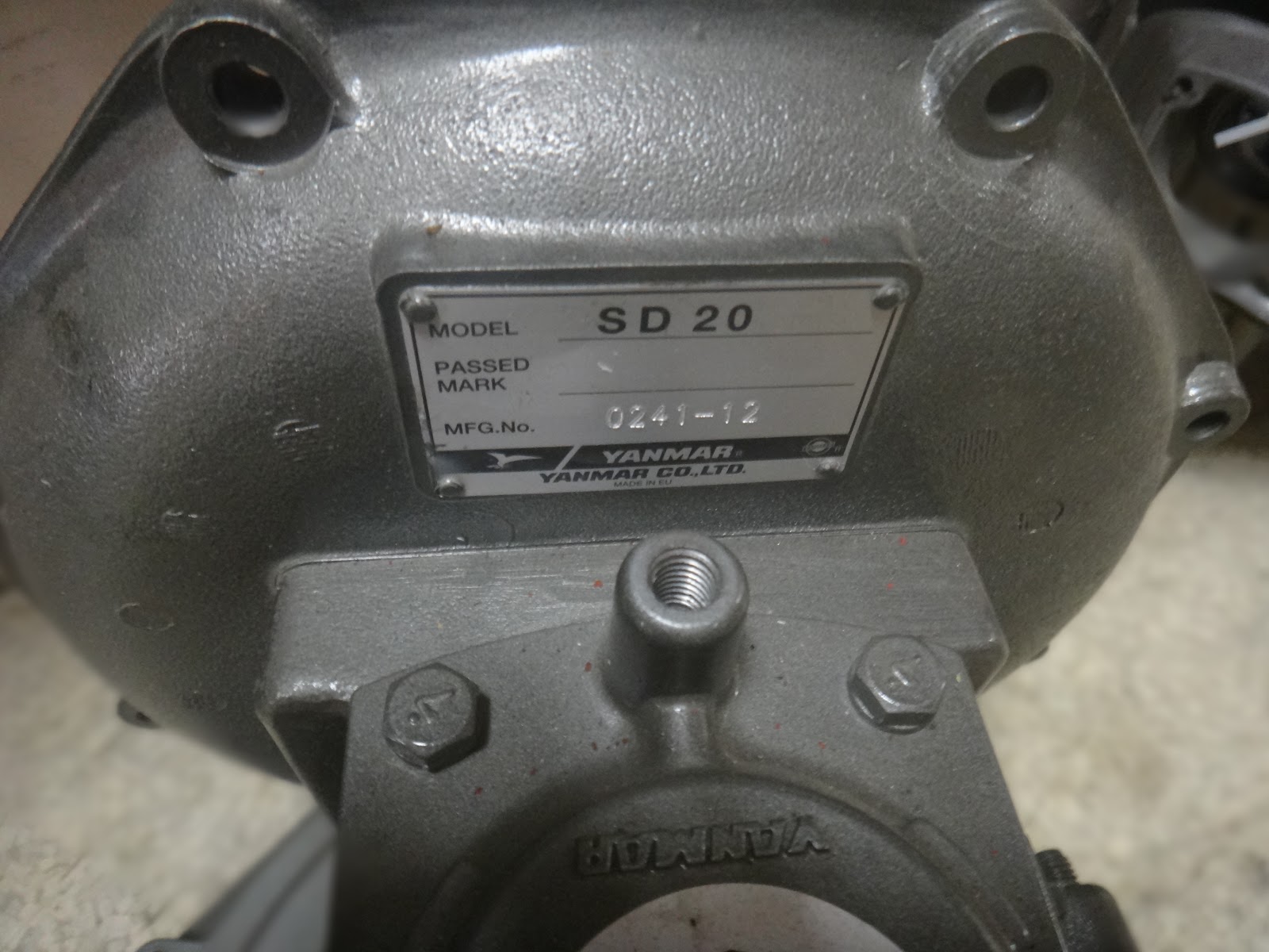 The Official Minney's Yacht Surplus Blog: Steal this Yanmar SD20 right ...