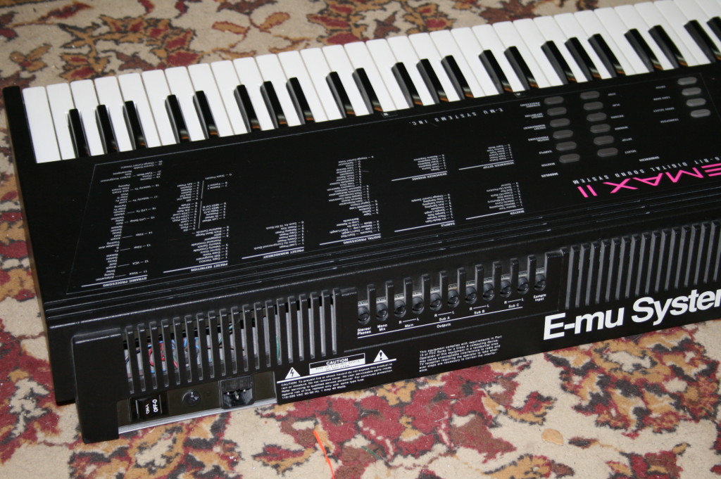 MATRIXSYNTH: E-MU Emax II synth sampler keyboard