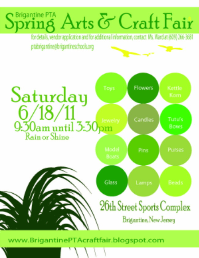 Brigantine PTA Craft Fairs