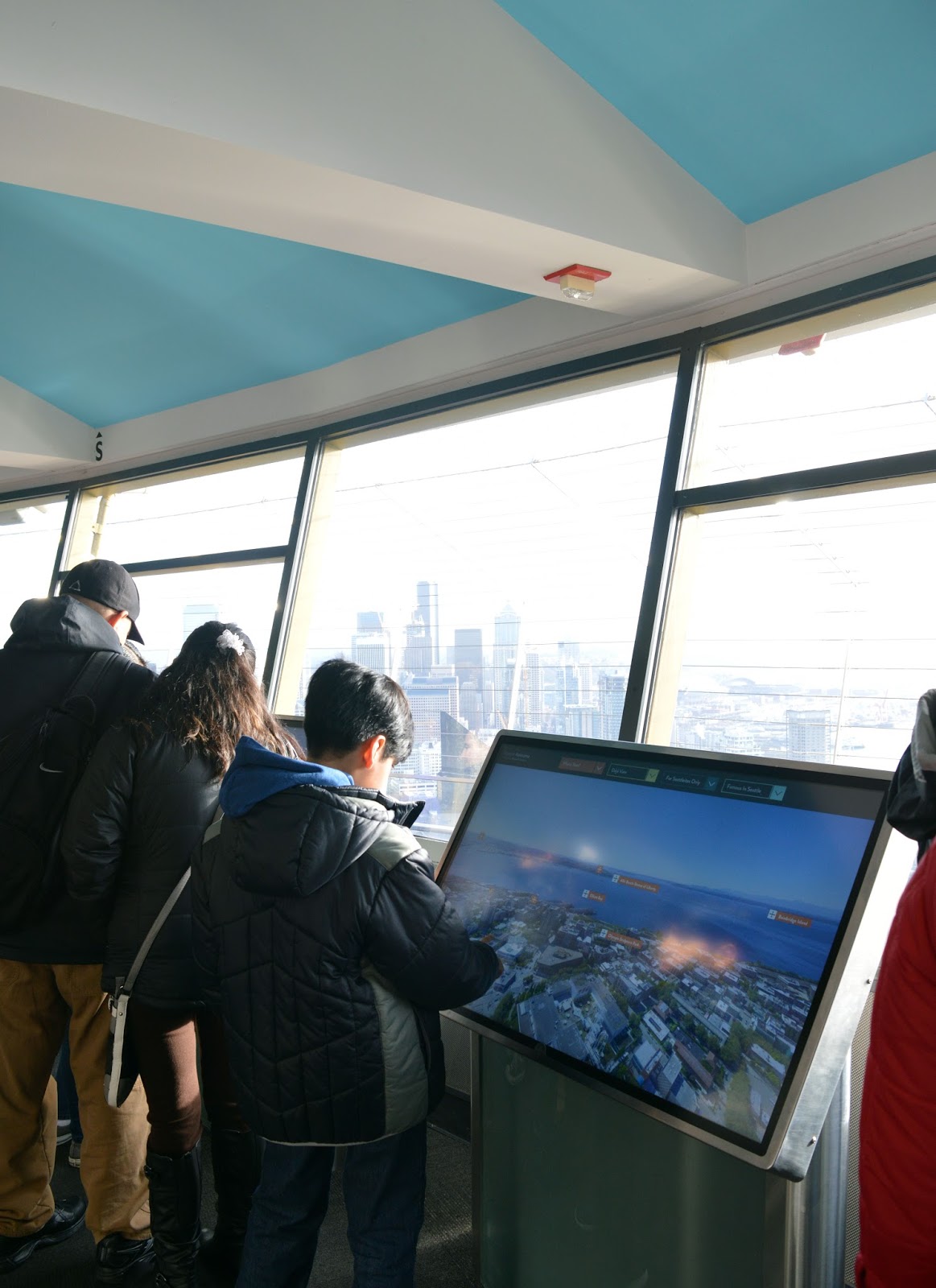A Visit to the Space Needle Observation Deck