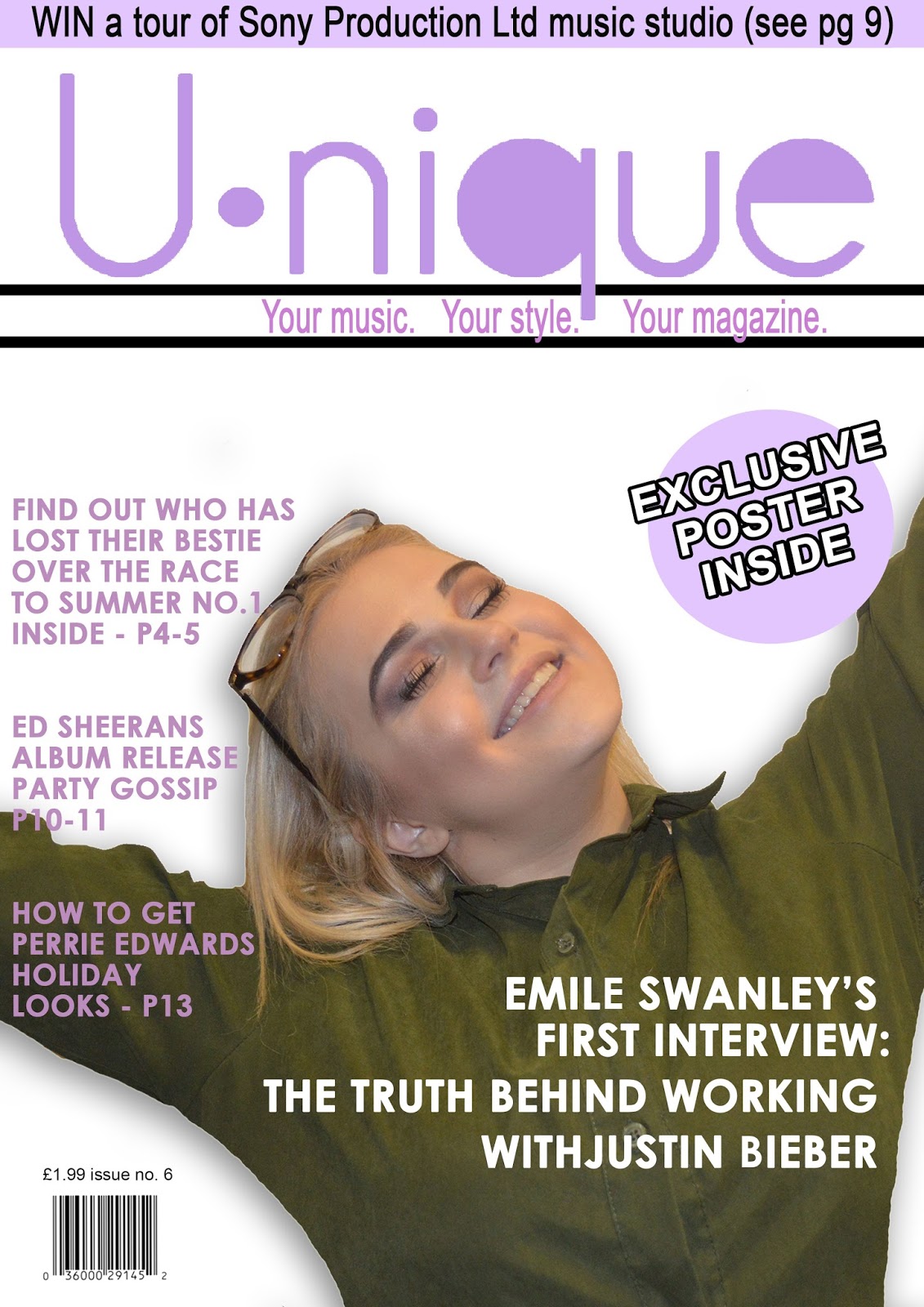 Lucy Swallow OCR: Media Coursework: Final Design