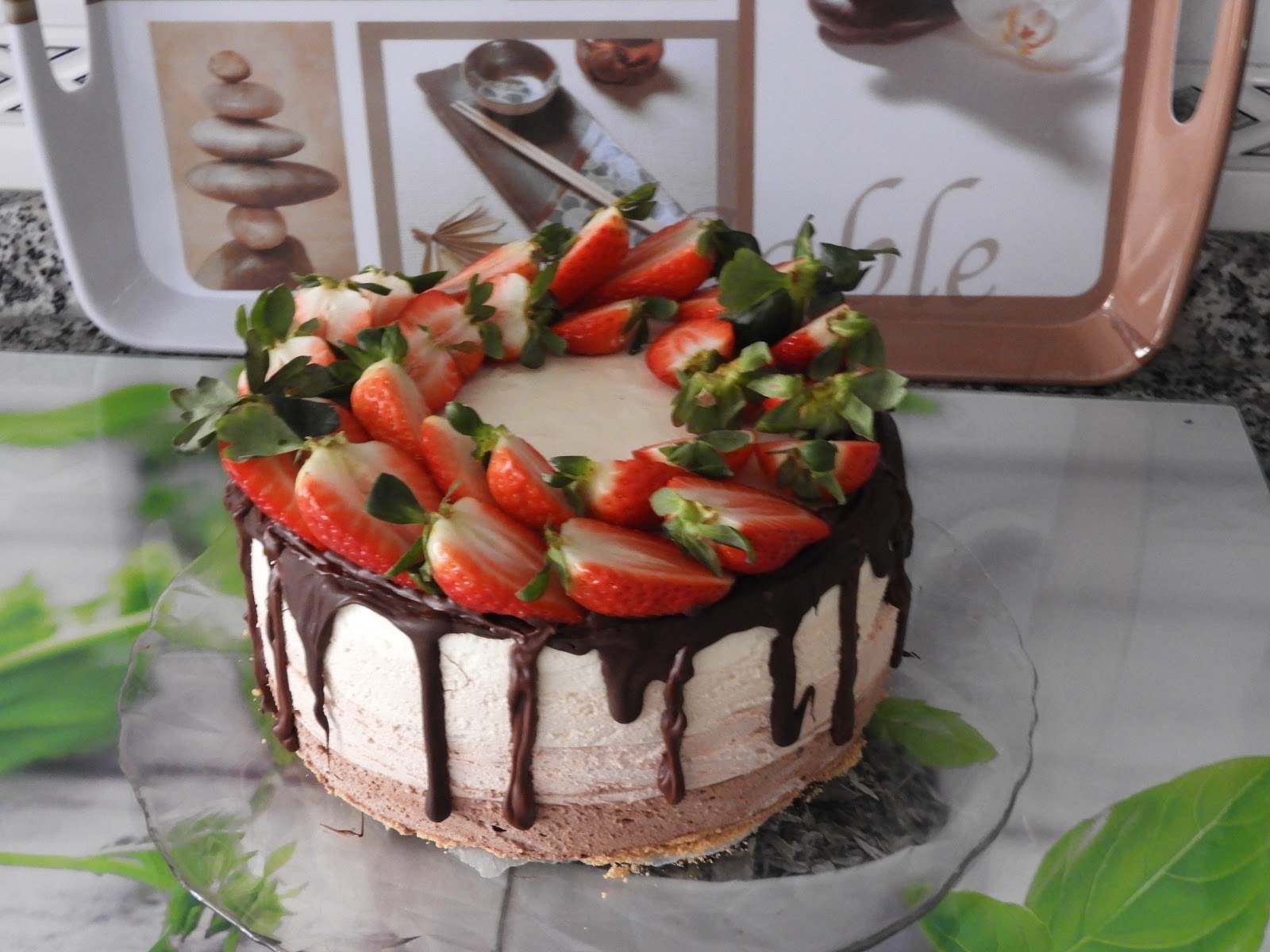 Tarta 4 chocolates