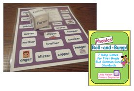 Primary Inspiration: Phonics Bump Game Set for Your SOR Teaching!