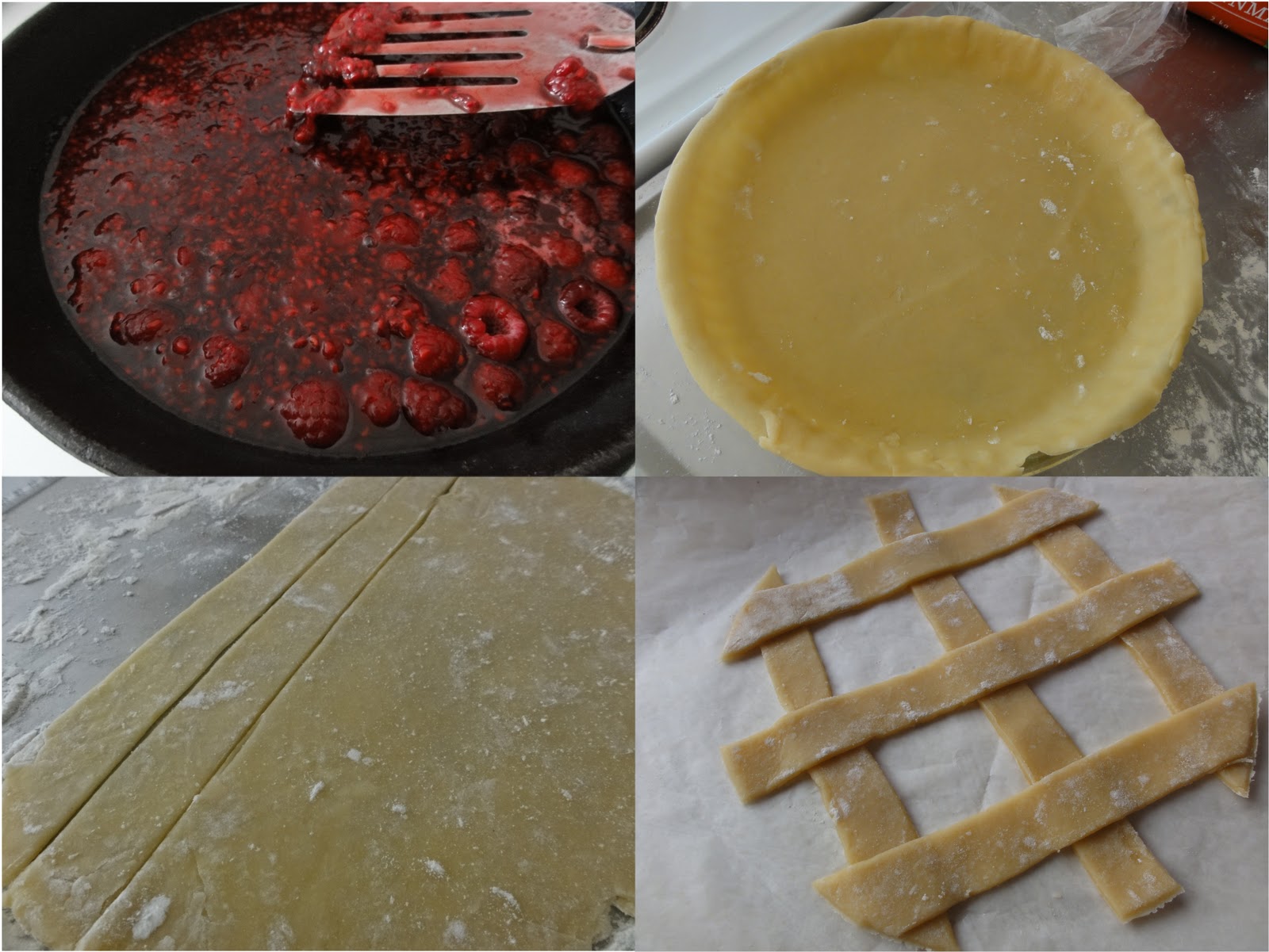 Rathai's Recipes: Crostata di Marmellata - Raspberry Crostata