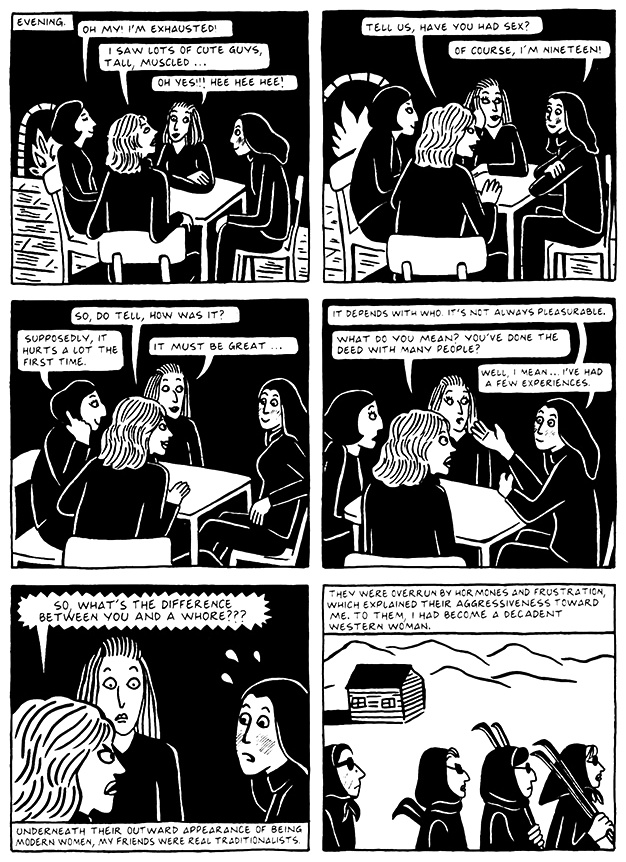 Read Persepolis 2, Section 12: Skiing, Page 116