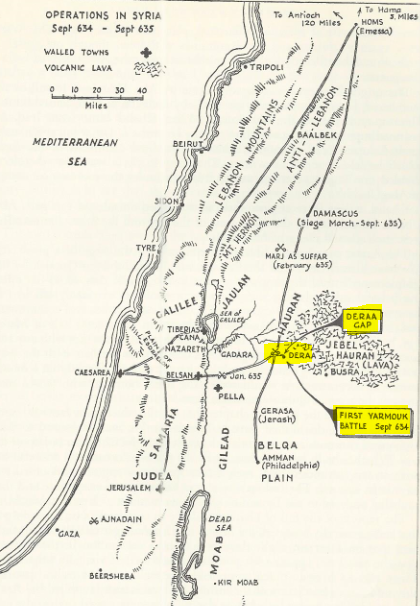 Byzantine Military: The 1st Battle of Yarmouk - Battle for the Middle East