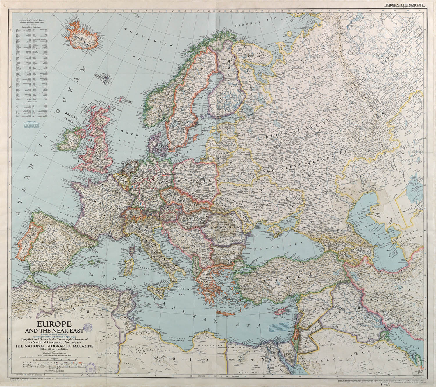 Macedonia Documents: Europe and the Near East (1949)