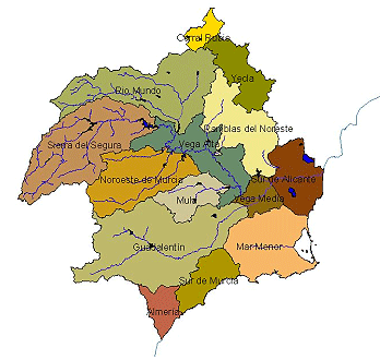 La Pesca de Cándido: CUENCA HIDROGRAFICA DEL RIO SEGURA