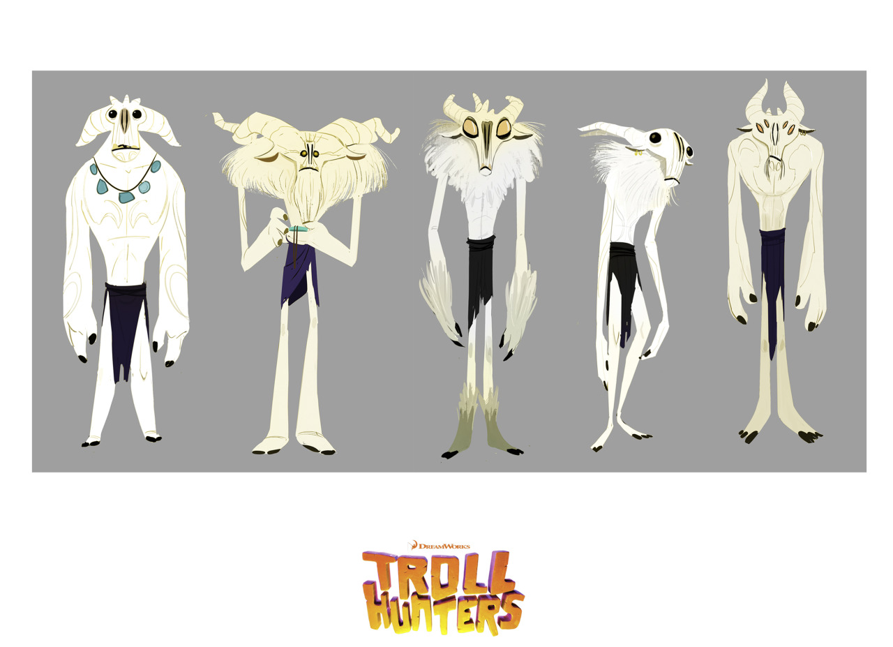Flooby Nooby: Troll Hunters - Character Design