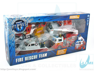 JoMi toys: True Heroes Fire Rescue Team