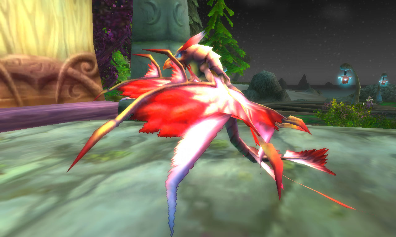 WOW Companion Collector: Red Dragonhawk Hatchling (uncommon lvl 1)