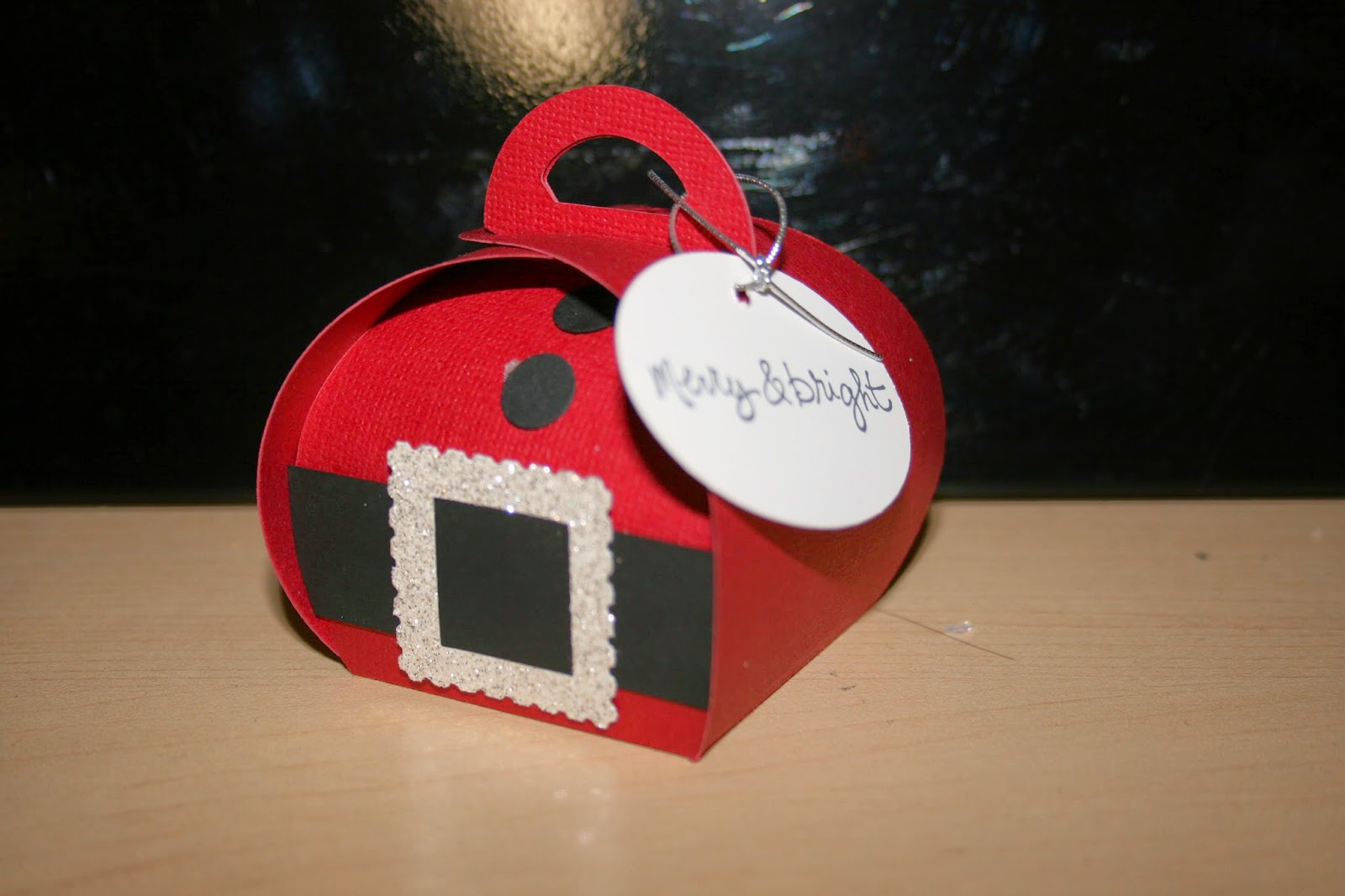 Terryfic Cards: Santa Curvy Keepsake Box