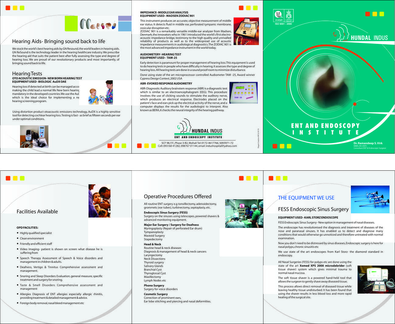 DALJEET SINGH MATHAROO: Brochures