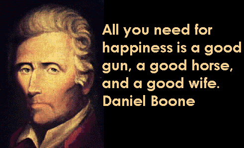 Daniel Boone Quotes. QuotesGram