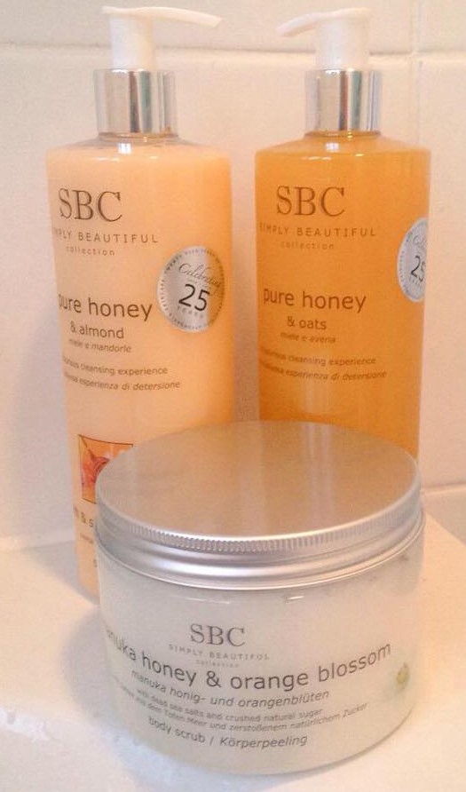 SBC Brand New Product Launch, The New Honey Range! Shower Cremes and Scrub!
