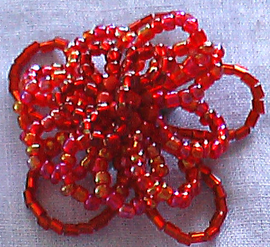 Craft Cove Blog: FREE BEADED FLOWER TUTORIAL