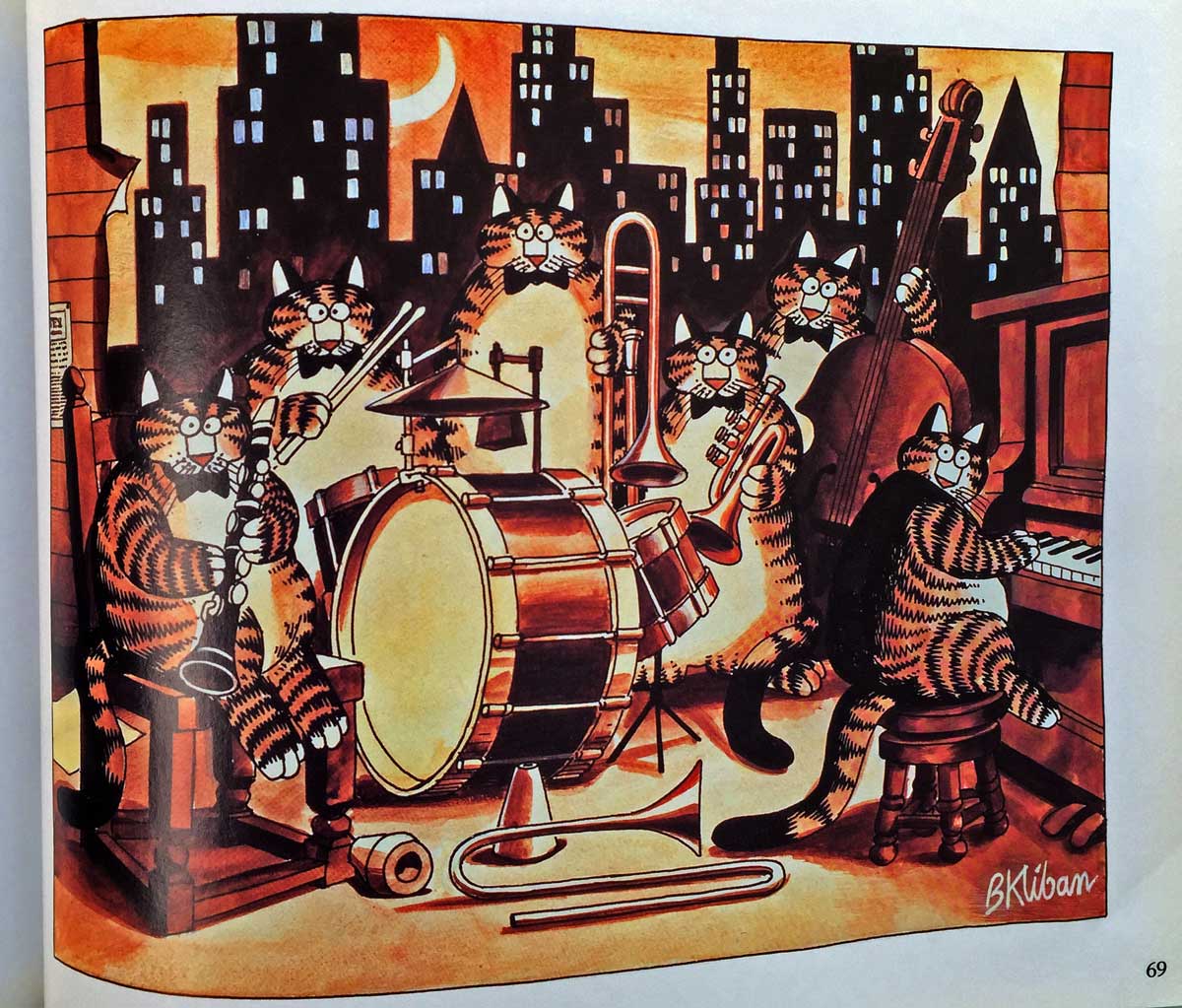 ECC Cartoonbooks Club: Cats by B Kliban