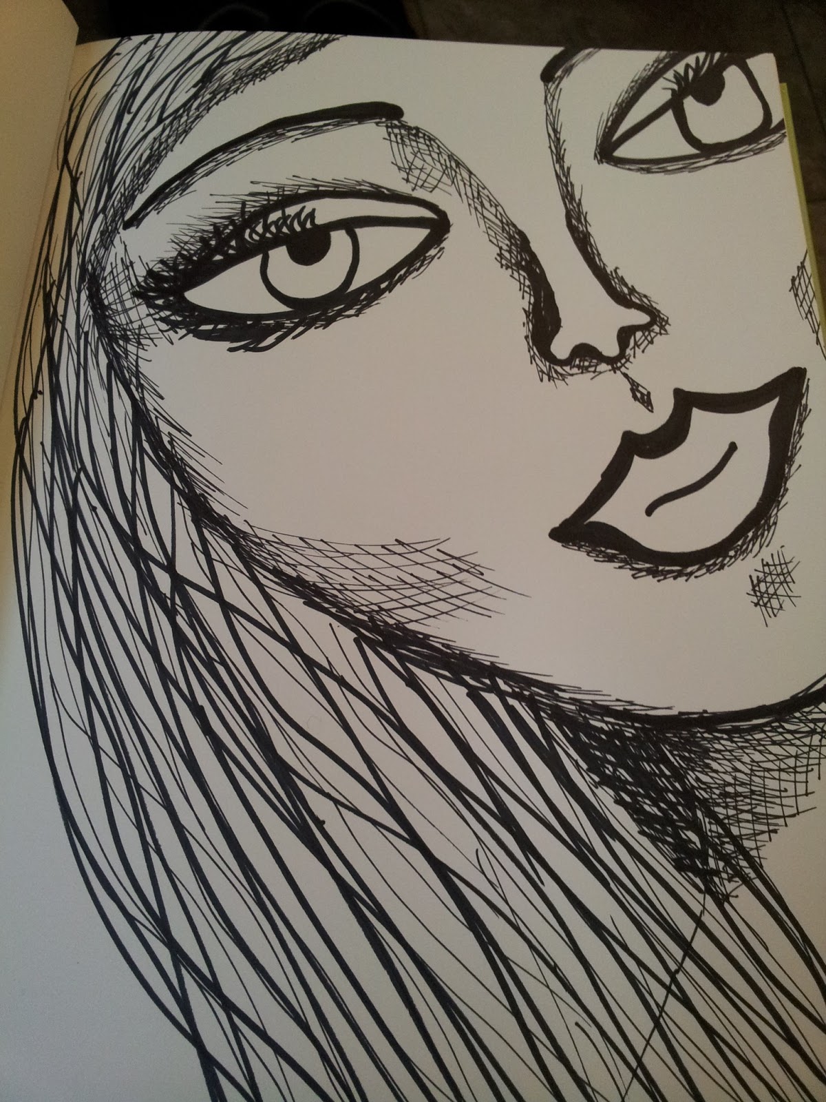 Sharpie Face Tattoos