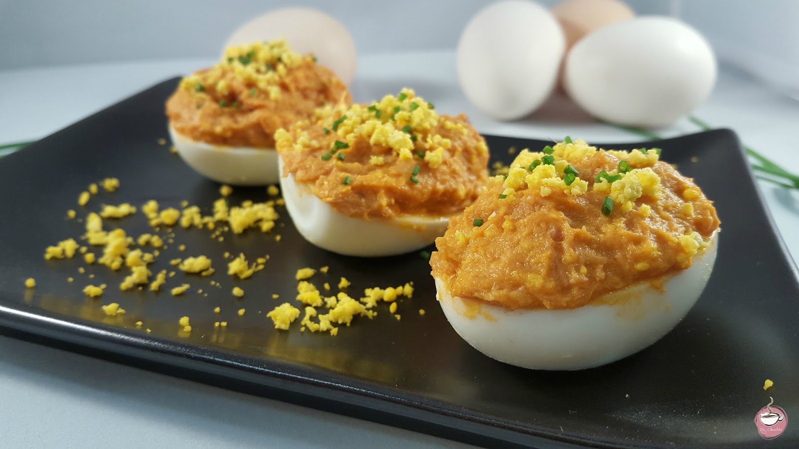 Cuadernos De Cocina Huevos Rellenos De Atún Y Tomate