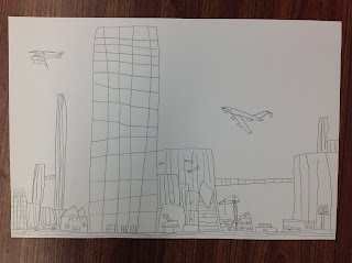 Create an Urban landscape First Grade ART LESSON