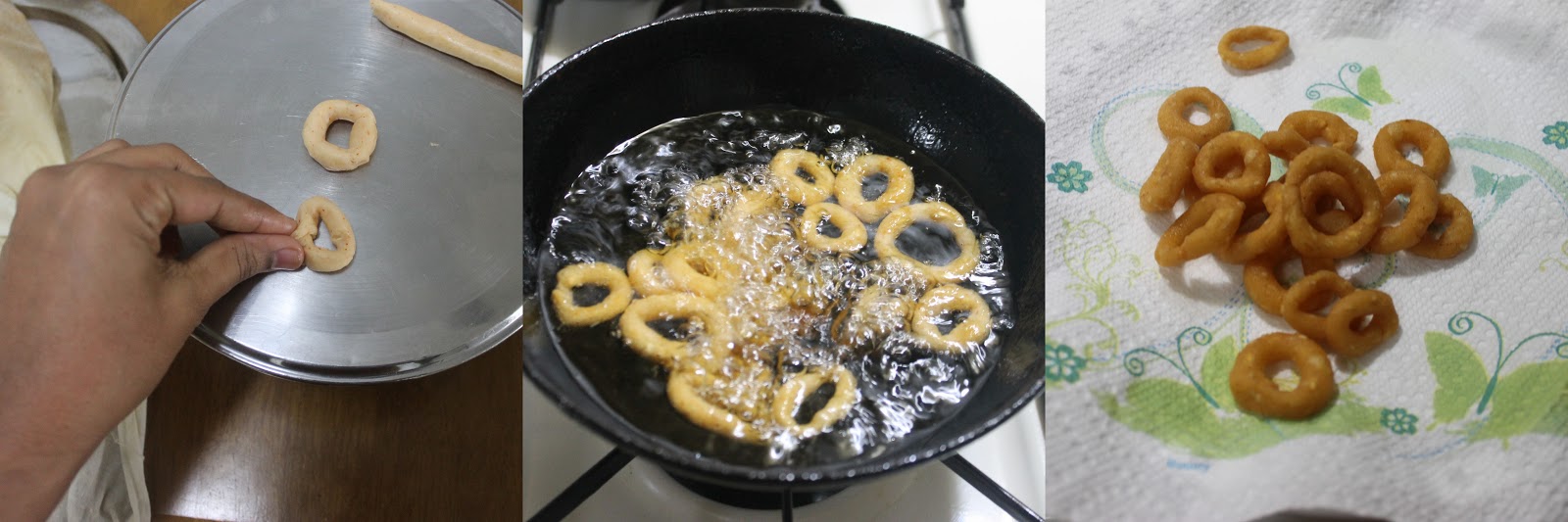 Hot pot cooking: Ring murukku