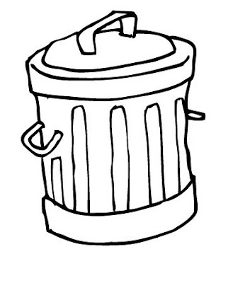 Dibujos de basureros para colorear - Imagui