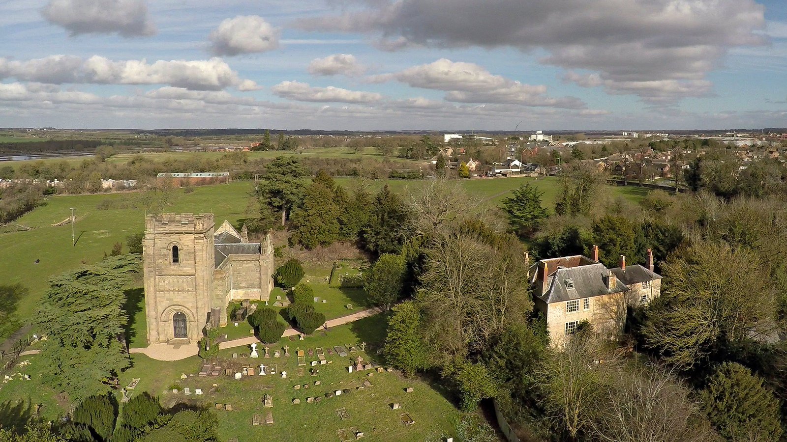 Stony Stratford - some elevated views: Holy Trinity Church, Old ...
