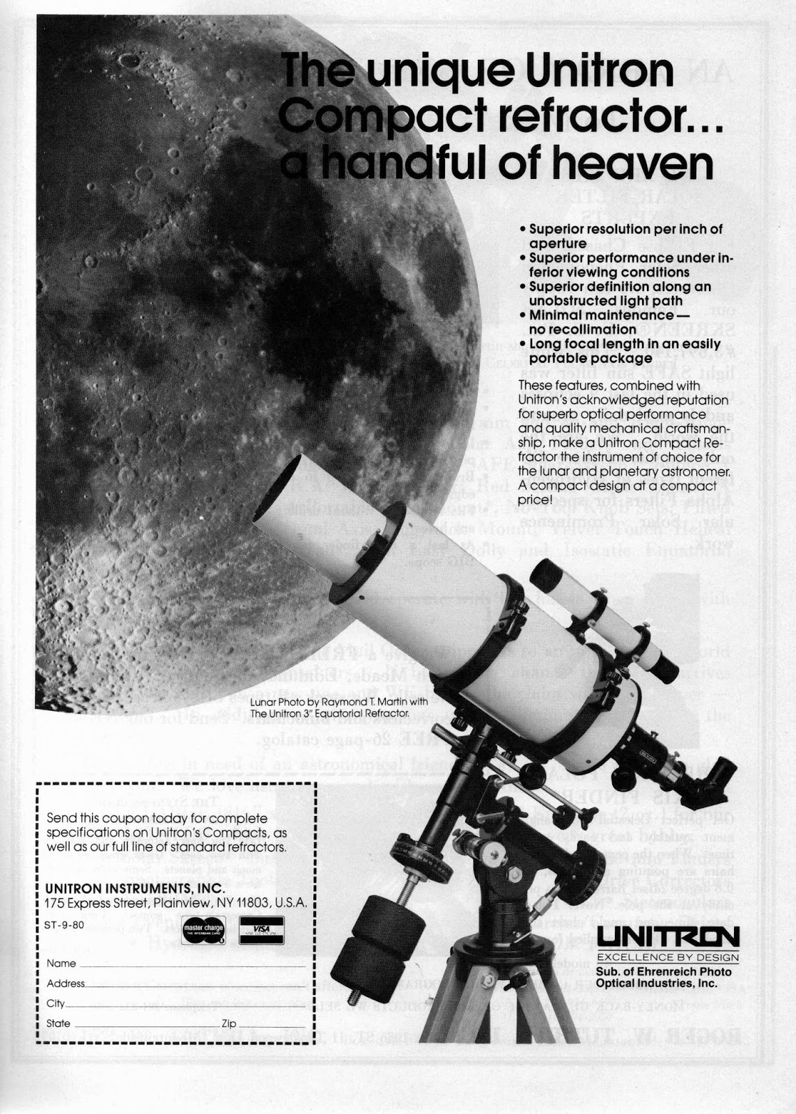 Astronomy Ad of the Day: SEPTEMBER, 1980 (Sky & Telescope)