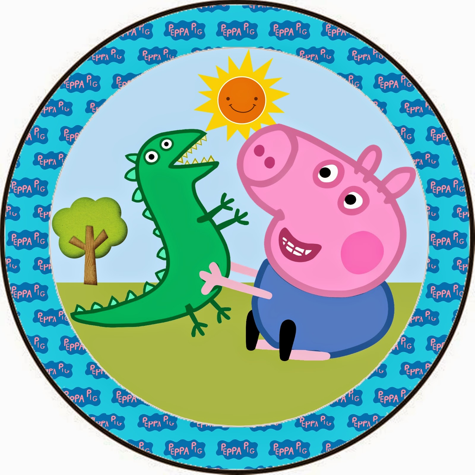 Mini Kit de George Pig para Imprimir Gratis. - Ideas y material gratis ...