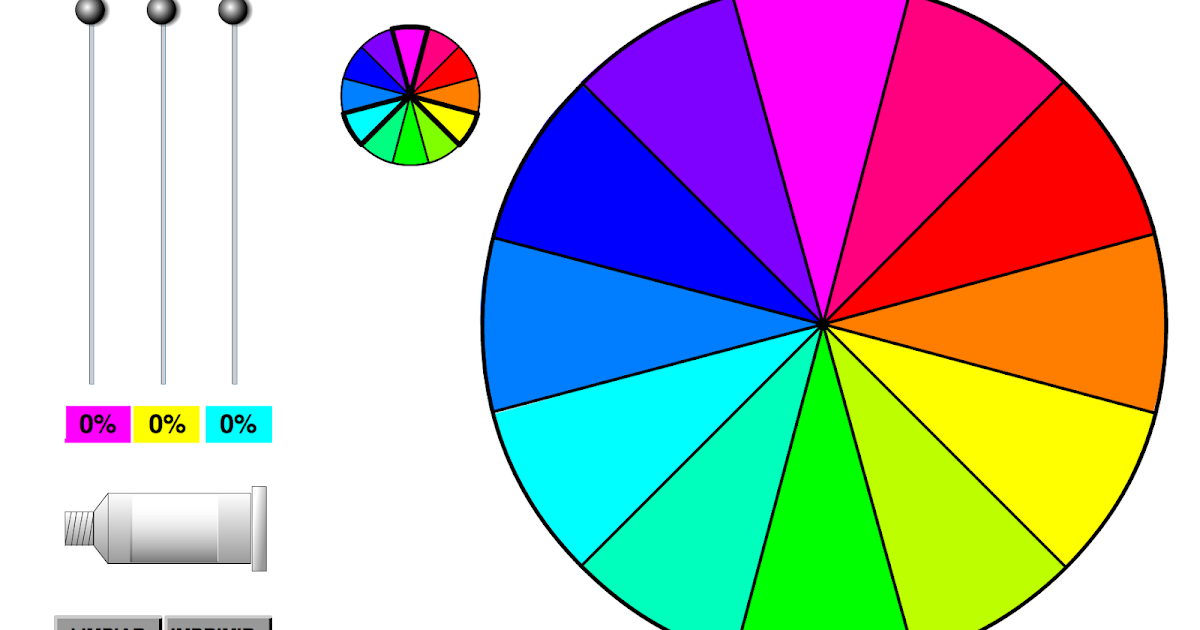 evip: Practica el cercle cromàtic