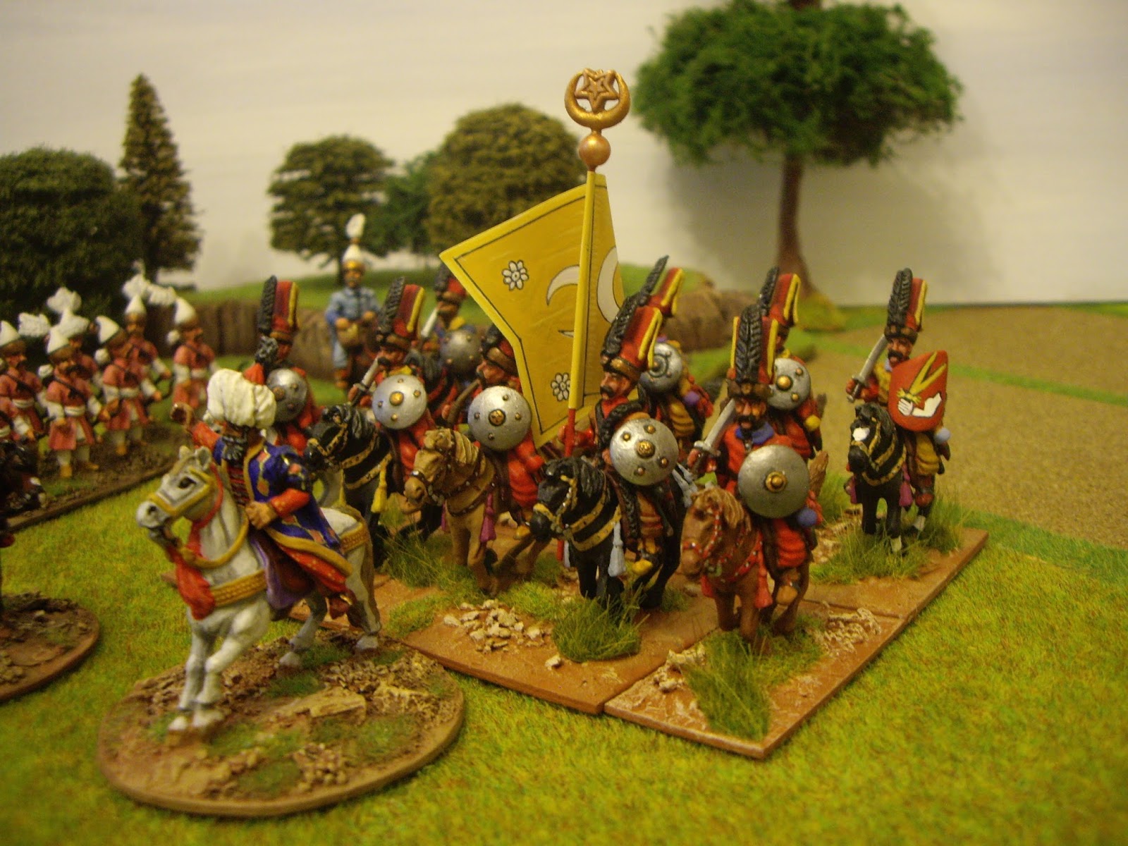 Scimitar and Crescent Wargames: Ottoman Sword Bearer Cavalry