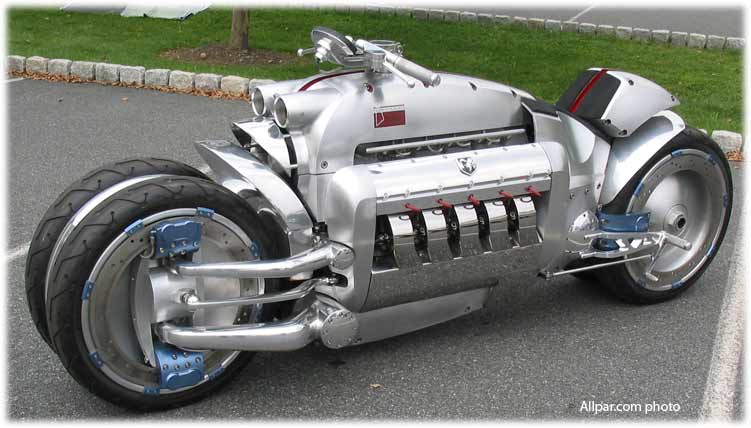 1. Dodge Toma-Hawk V10 Super Bike ~ Fun, Maza and Technology