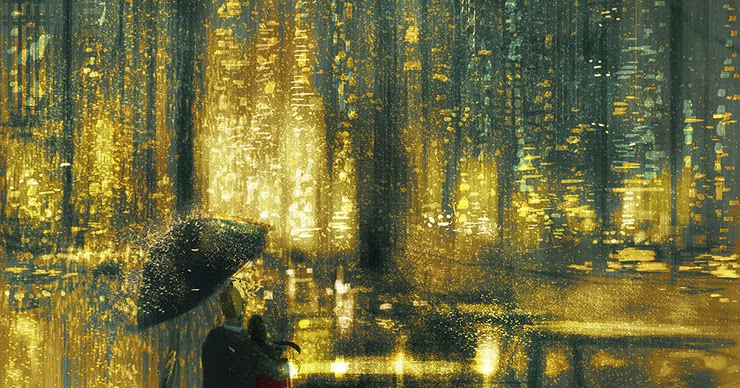 pascal campion: Another rainy night in San Francisco