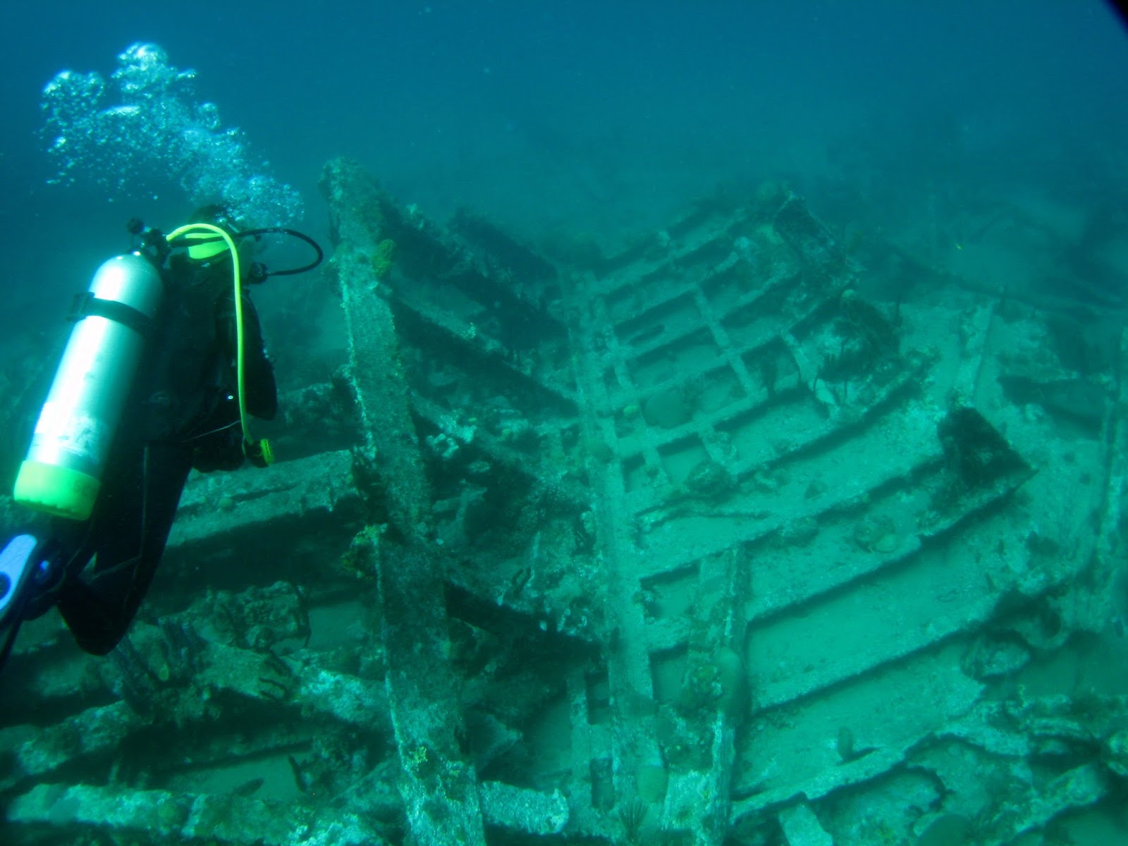The Shekel - Coins, Law, and Commentary: Tortola Dive #2 - The Wreck Of ...