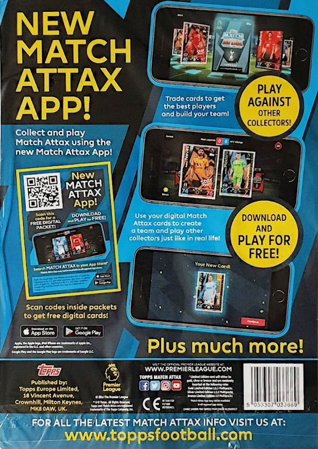 Football Cartophilic Info Exchange: Topps - Match Attax 2018/19 (041 ...