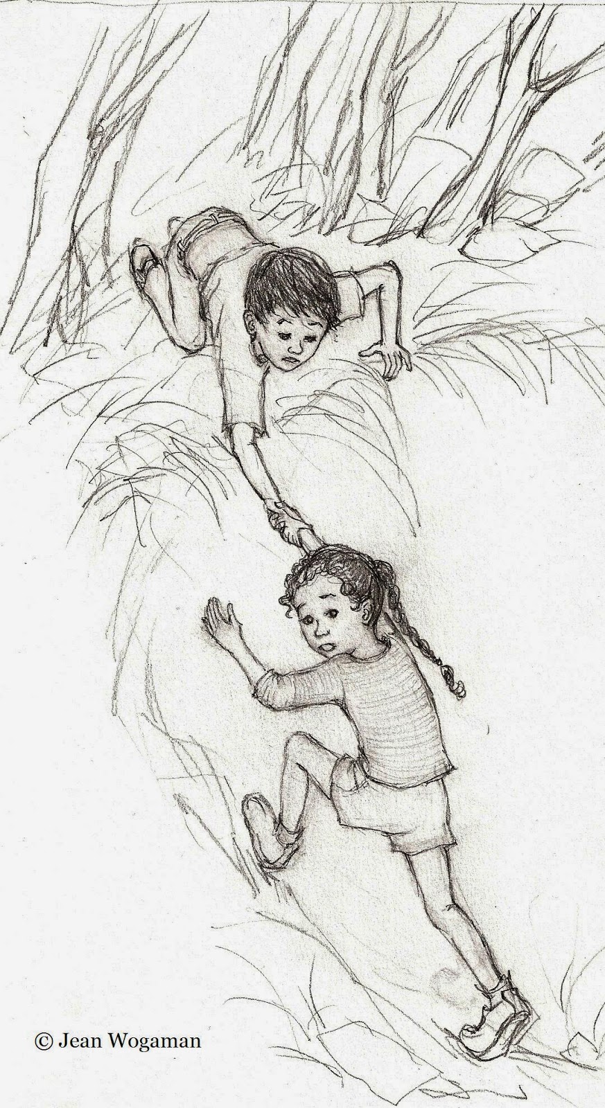 Drawing on my Imagination: Illustration Friday: Tension