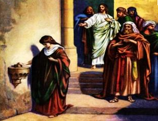 EL MISTERIO DE CRISTO Y SU GRACIA : LA OFRENDA DE LA VIUDA POBRE, QUE ...