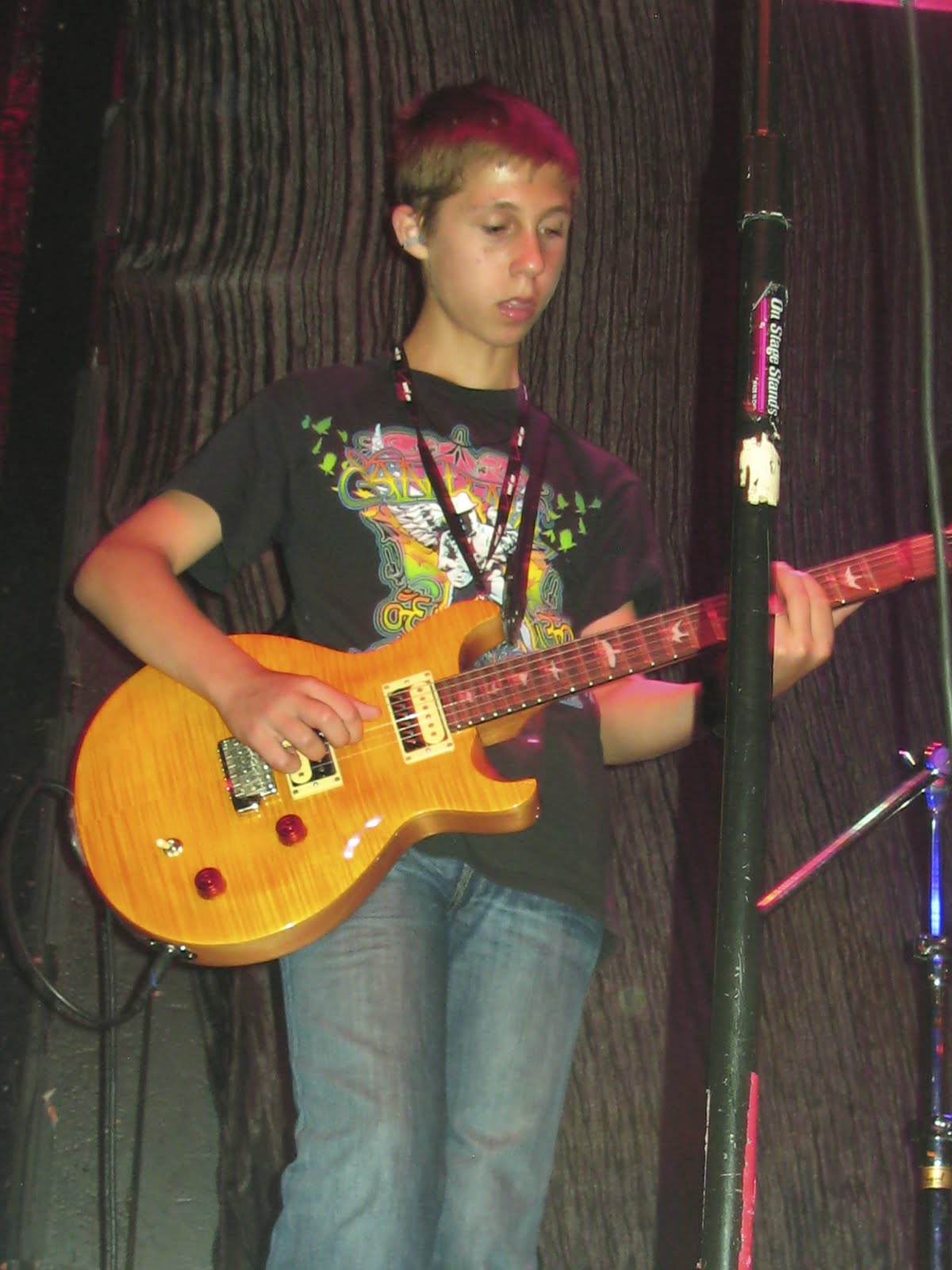 ALEX KORN: Alex with the School of Rock West Los Angeles House Band ...