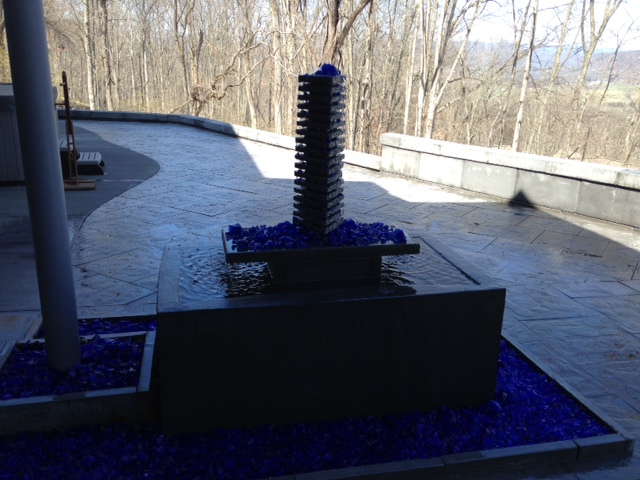 Builderscrete Cellulose Products: Custom Overflowing Fountain!