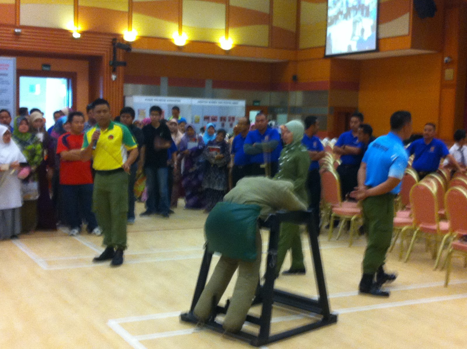 Sekolah Rendah Penanjong, Tutong: Lawatan Ke Dewan Pusat Insani, Seria.