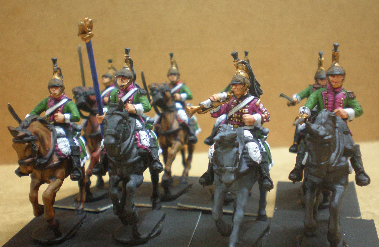 15mm paint shack: 28mm Perry French Dragoons