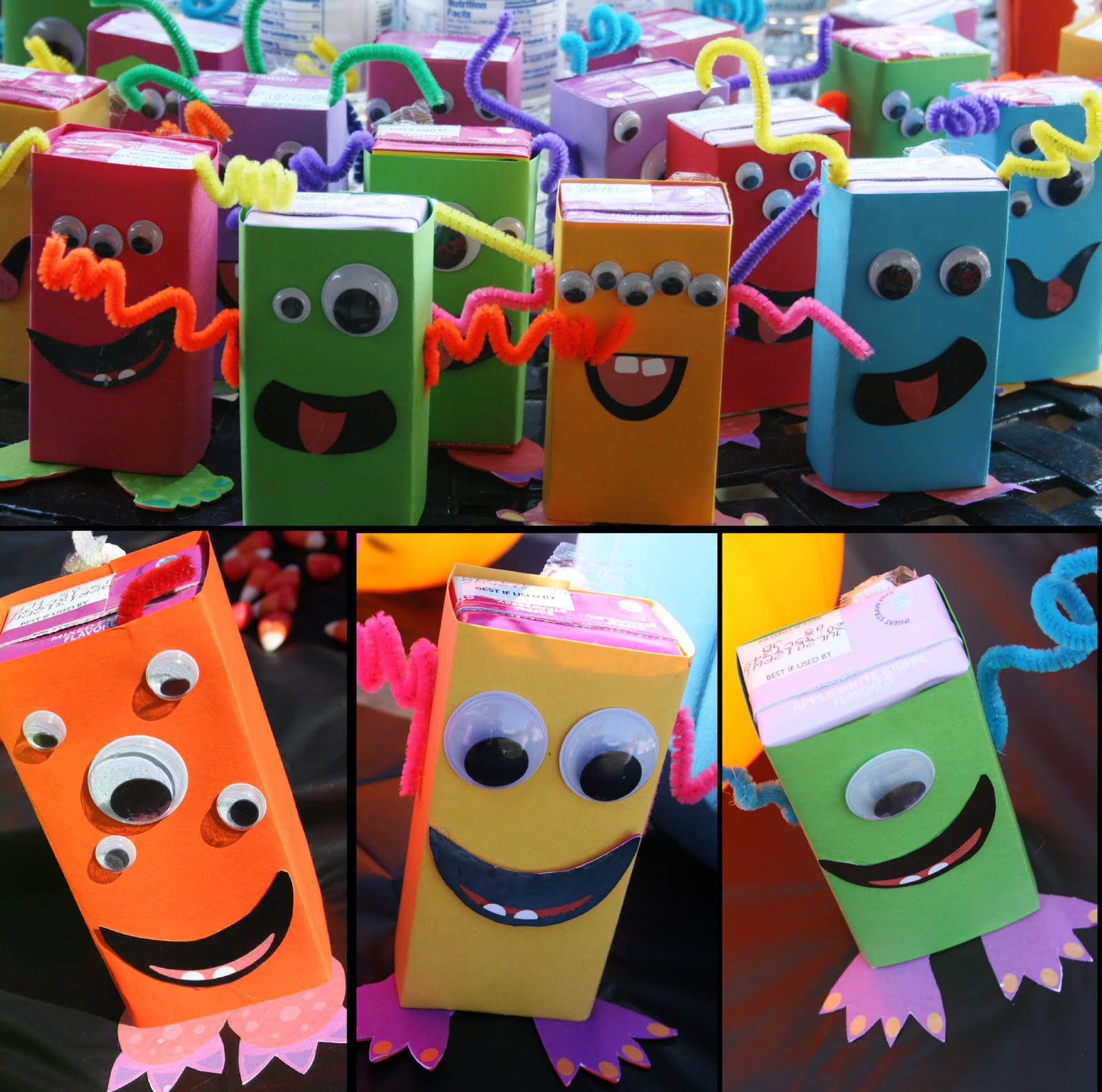 Kara's Party Ideas Colorful Monster Bash Party | Kara's Party Ideas