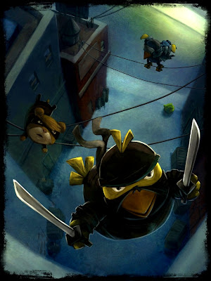 i draw, i paint, i make games: Chicken Ninja and crew.