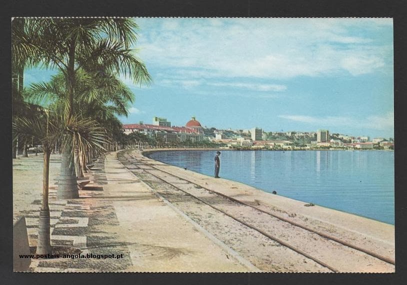 LUANDA em antigas imagens: Postal anos 1960s Baia de LUANDA - ANGOLA ...