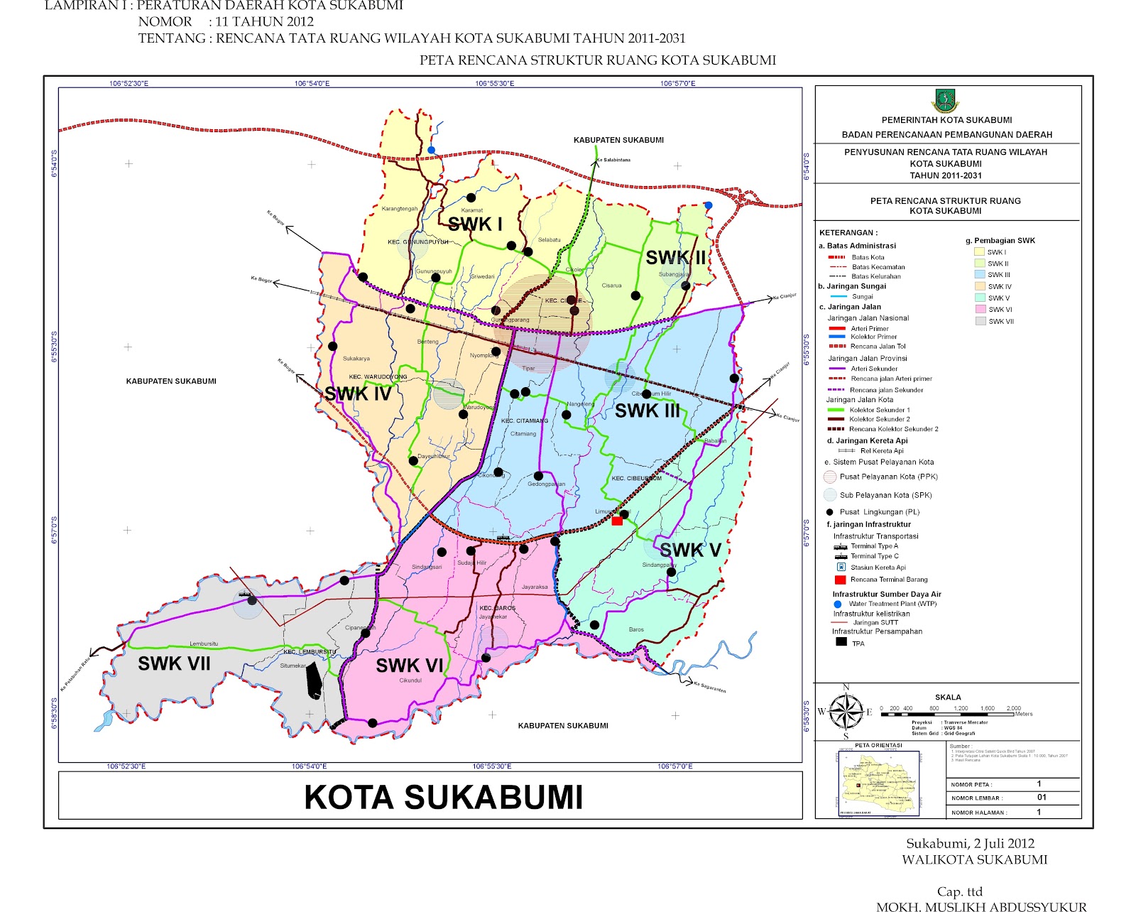 Tata Ruang Kota Sukabumi 2011-2031 - INFO KELILING SMI